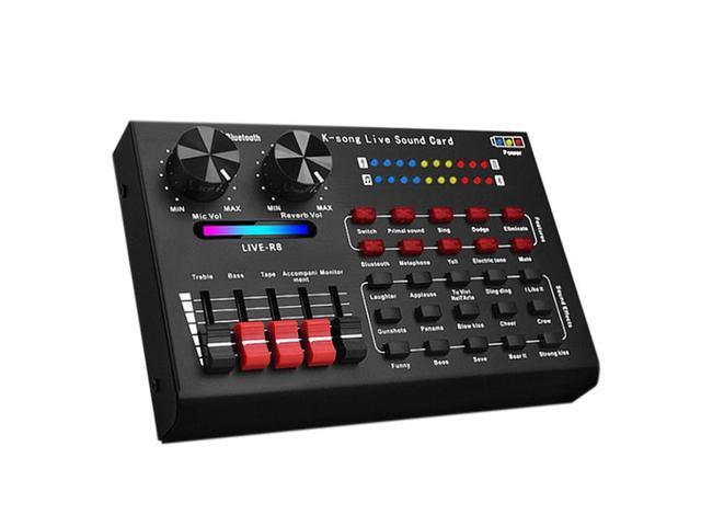 Click here for LIVE R8 Bluetooth Sound Card Audio Interface USB H... prices