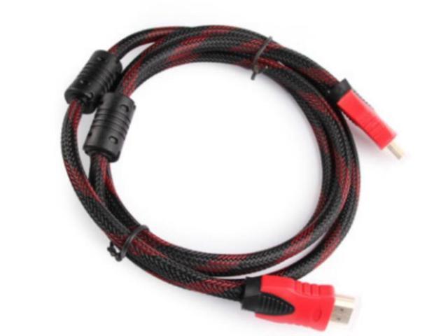 Click here for Data cable Red and black net HDMI cable HD cable 1... prices