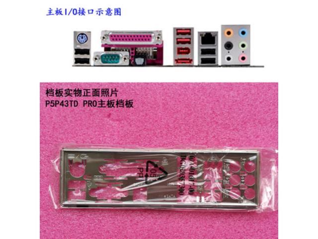 Click here for I/O shield back plate of motherboard for P5P43TD P... prices