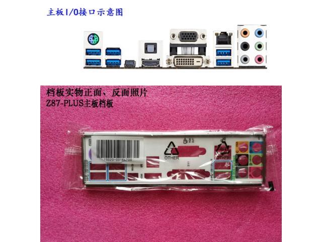 Click here for I/O shield back plate of motherboard for Z87-PLUS... prices