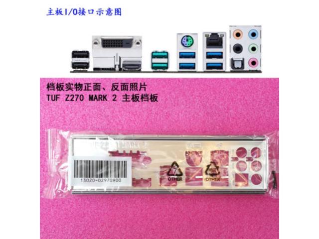 Click here for I/O shield back plate of motherboard for TUF Z270... prices