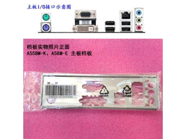 Click here for I/O shield back plate of motherboard for A55BM-KA5... prices