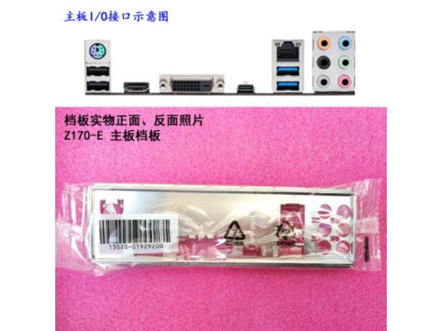 Click here for I/O shield back plate of motherboard for Z170-E ju... prices