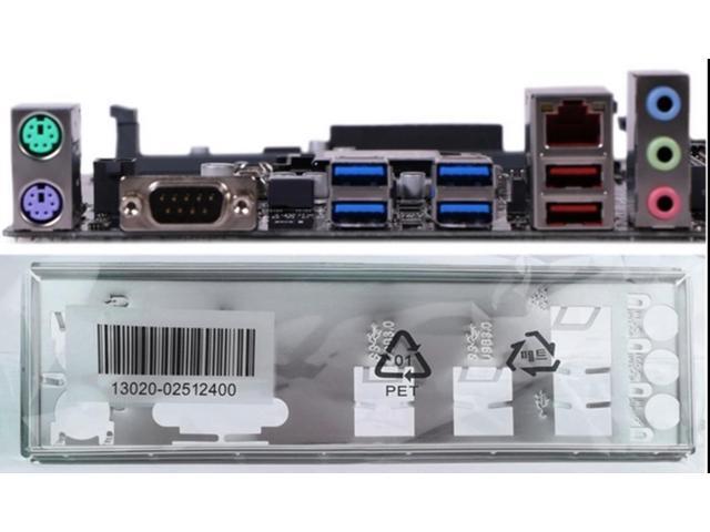 Click here for I/O shield back plate of motherboard for E3M-PLUS... prices