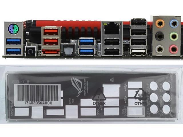 Click here for I/O shield back plate of motherboard for CROSSHAIR... prices
