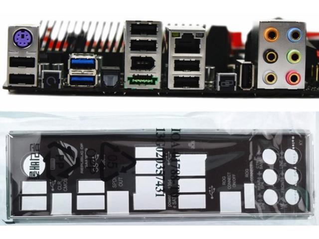 Click here for I/O shield back plate of motherboard for MAXIMUS I... prices