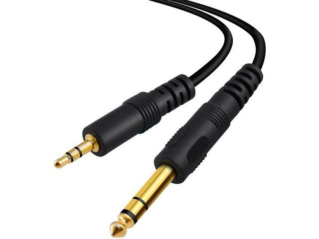 Click here for OIAGLH 3.5mm to 6.35mm Audio Cable 5ft Gold Plated... prices