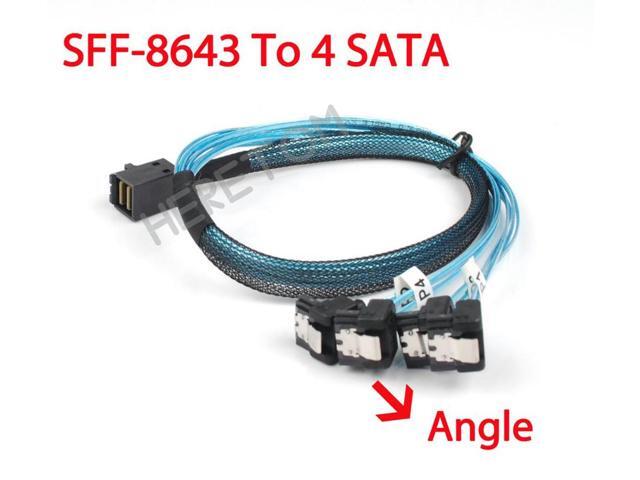 Click here for OIAGLH 100cm Internal Mini SAS SFF-8643 Host To 4... prices