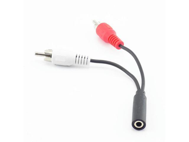 Click here for 3.5mm RCA Female connector jack Stereo Cable Y plu... prices