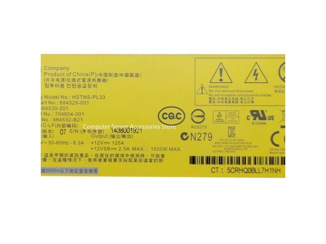 Click here for OIAGLH 1500W for G9 Gen9 Server Hot-Swap Power Sup... prices