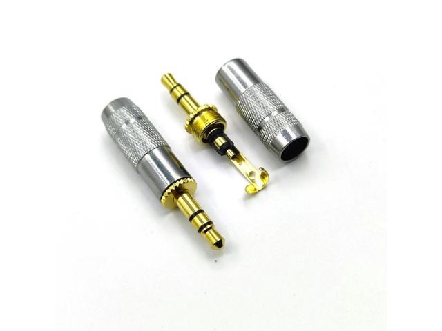 Click here for OIAGLH 2pcs 3.5mm Stereo 3 Pole Male Plug Audio Co... prices