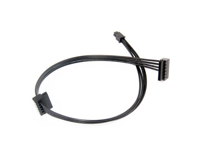 Click here for Small 5mm 4Pin to 2-PORT 15Pin SATA HDD SSD Hard d... prices