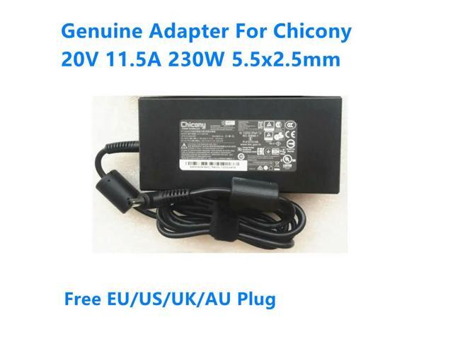 Click here for OIAGLH 20V 11.5A 230.0W 5.5x2.5mm Chicony A17-230P... prices