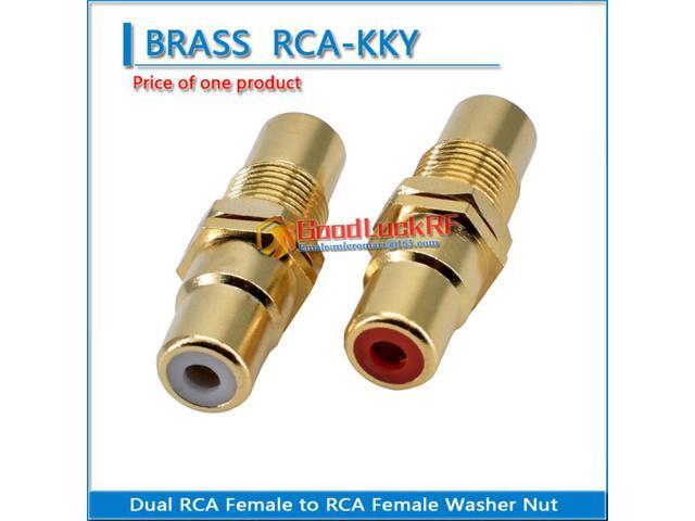 Click here for Dual RCA Female to RCA Female Washer Nut audio and... prices