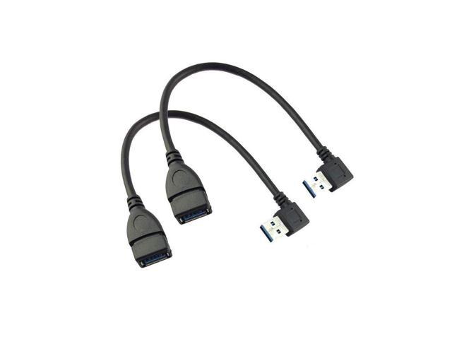 Click here for 2Pcs SuperSpeed USB 3.0 Right Angle Male to Female... prices