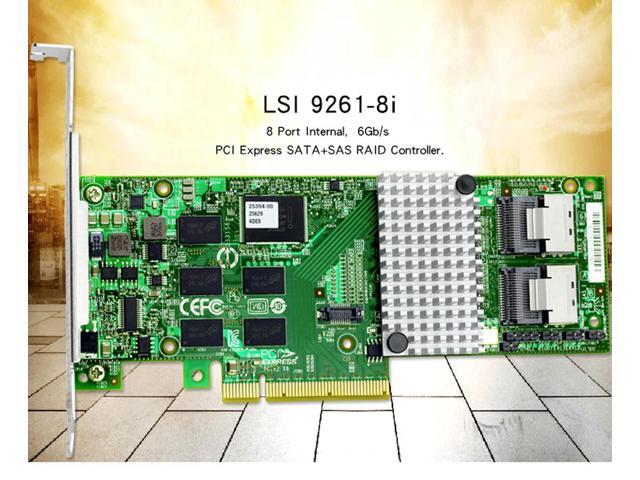 Click here for LSI 9261-8i 8-Port 6GB/s PCI-e 2.0 SAS SATA Mega R... prices