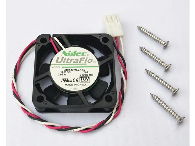 Click here for U40X12MLZ7-52 40mm Fan 4010 4cm Fan 3-Wire Mute De... prices