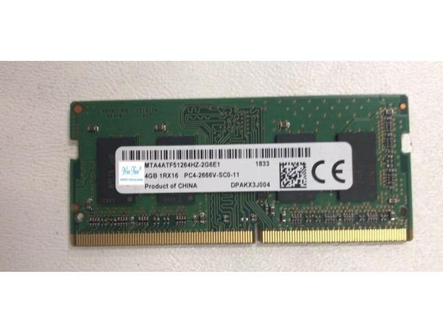 Click here for OIAGLH For 4GB 1RX16 PC4-2666V-SC0-11 MTA4ATF51264... prices