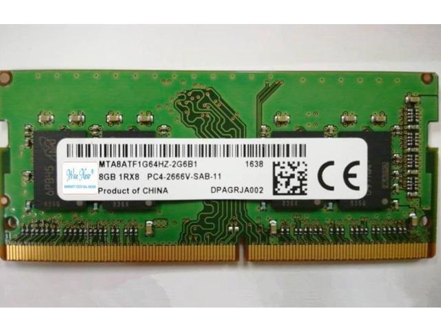 Click here for OIAGLH For DDR4 8G 1RX8 PC4-2666V-SAB MTA8ATF1G64H... prices