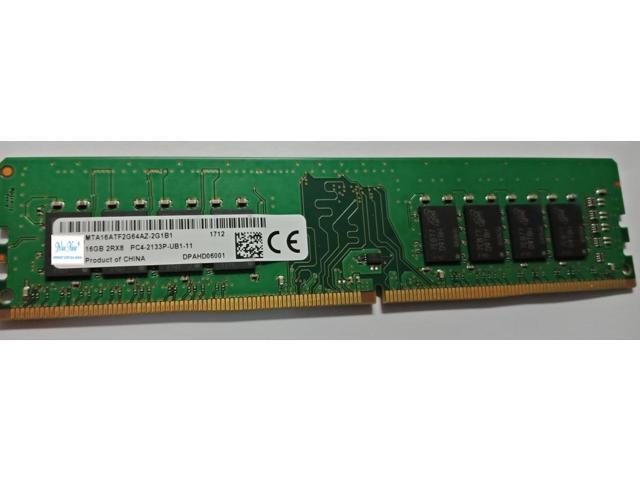 Click here for OIAGLH For DDR4 16GB 2RX8 PC4-2133P desktop MTA16A... prices