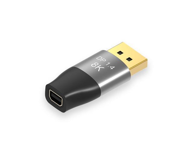 Click here for 8K 60hz Mini DisplayPort 1.4 Adapter Mini DP Femal... prices