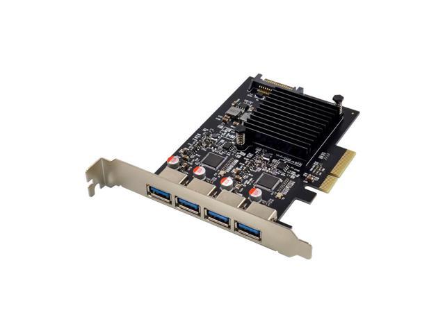 Click here for PCI-E PCI Express 4X To USB 3.1 Gen 2 (10 Gbps) 4... prices
