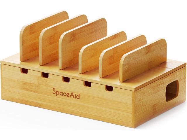 Click here for SpaceAid Bamboo Charging Station for Multiple Devi... prices