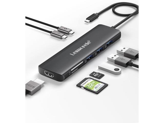 Click here for Lemorele USB C Hub 8-in-1 Adapter  USB-C Hub with... prices