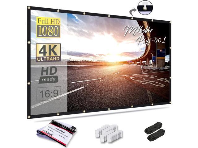 Click here for Mdbebbron 150 inch Projection Screen 16:9 Foldable... prices