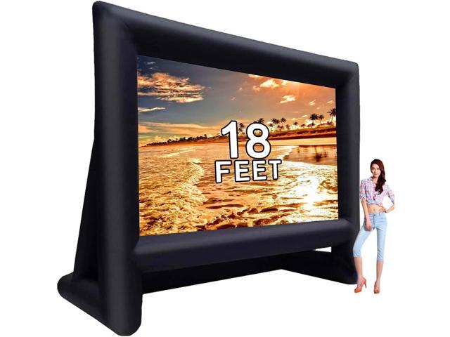 Click here for 18 feet Inflatable Outdoor Projector Movie Screen... prices