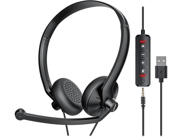 Click here for USB Headset with Microphone for PC Laptop - Wired... prices