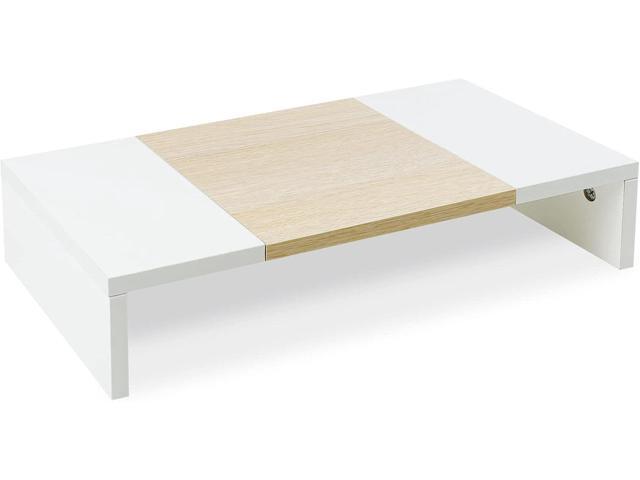 Click here for TEAMIX 20 Inch Monitor Stand Riser  Wooden Desktop... prices