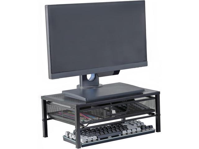Click here for Metal Computer Stand for Desk Monitor Riser with D... prices