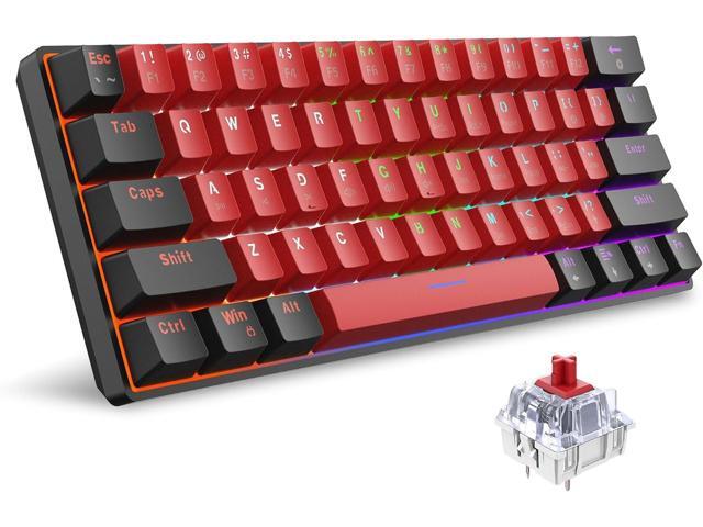 Click here for Snpurdiri 60 Wired Mechanical Keyboard  Mini Gamin... prices