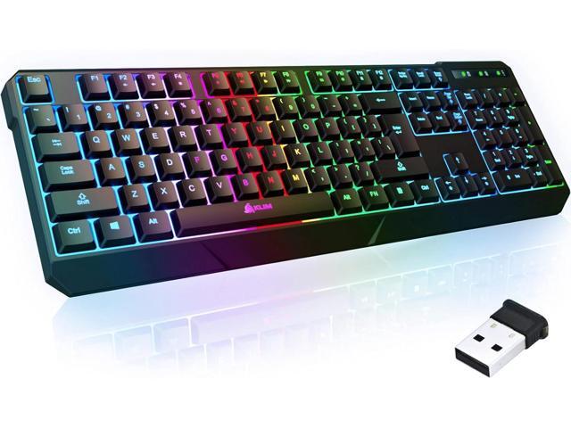 Click here for KLIM Chroma Wireless Gaming Keyboard RGB - Backlit... prices