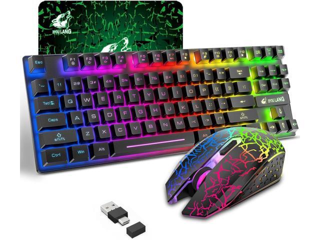 Click here for Wireless Gaming Keyboard and Mouse Combo with 87 K... prices
