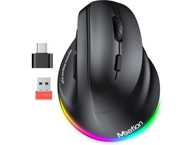 Click here for MEETION Ergonomic Mouse  Wireless Vertical Mouse R... prices