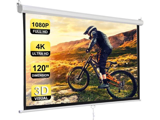 Click here for Smartxchoices 120 HD Manual Projector Screen 1.1 F... prices