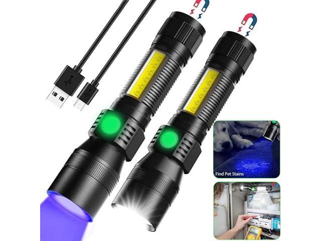 Click here for Black Light UV Flashlight Rechargeable  3in1 Super... prices