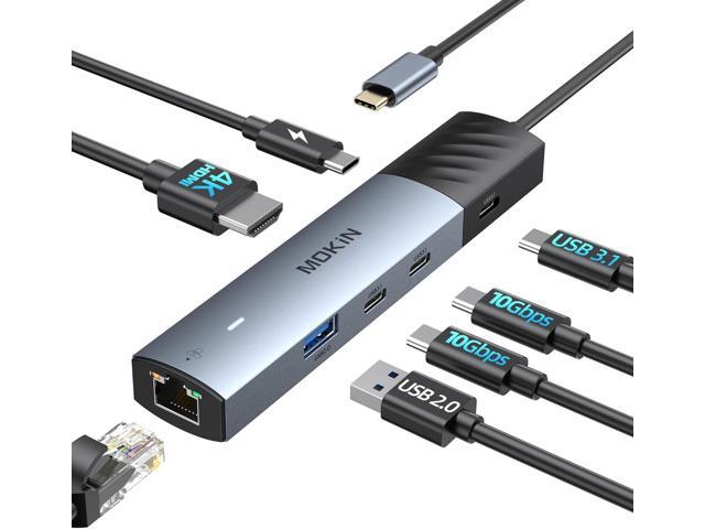 Click here for MOKiN 10Gbps USB C Hub Ethernet  7 in 1 USB C Adap... prices