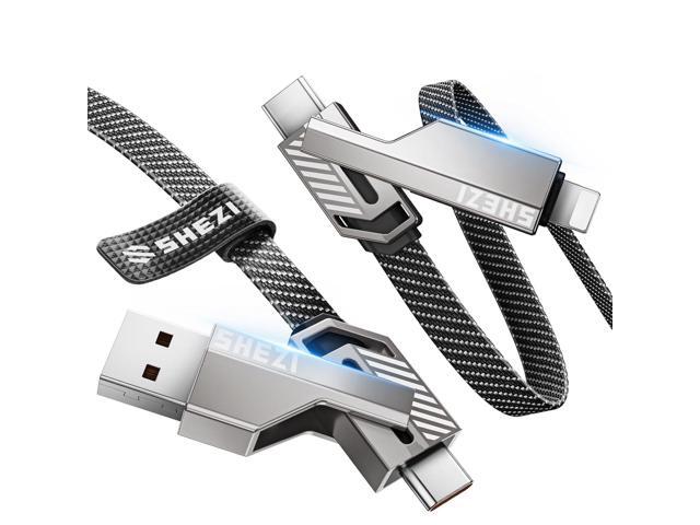 Click here for 4-in-1 USB C Cable 60W 3FT Compatible with Lightni... prices