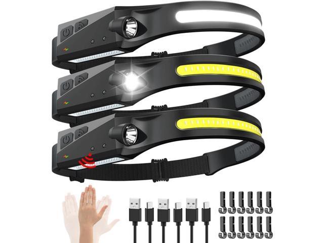 Click here for Rechargeable Headlamp 3PCS  230° Wide Beam Head La... prices