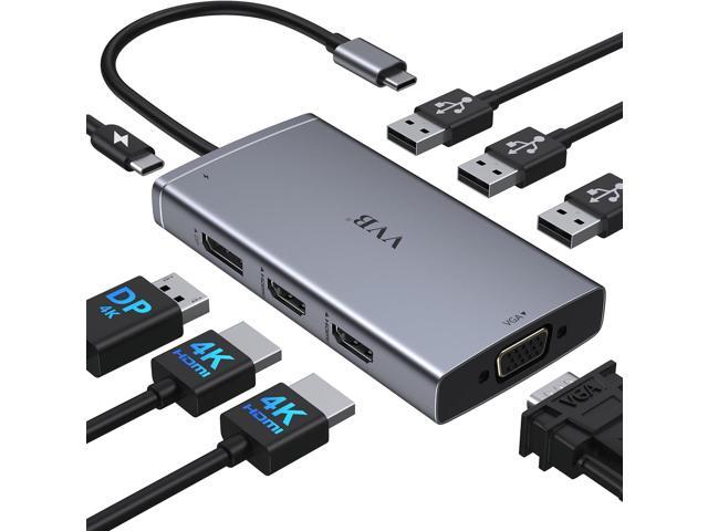 Click here for USB C Laptop Docking Station Dual Monitor Adapter... prices