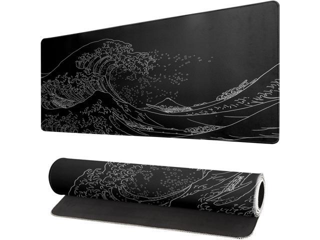 Click here for Japanese Sea Wave Large Mouse Pad  Anime Black Gam... prices
