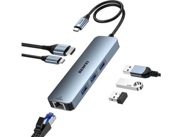 Click here for BENFEI USB C HUB 6-in-1 with HDMI(4K@60Hz)  Gigabi... prices