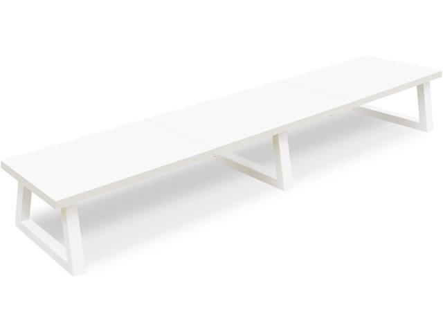 Click here for TEAMIX White Dual Monitor Riser for 2 Monitors -42... prices