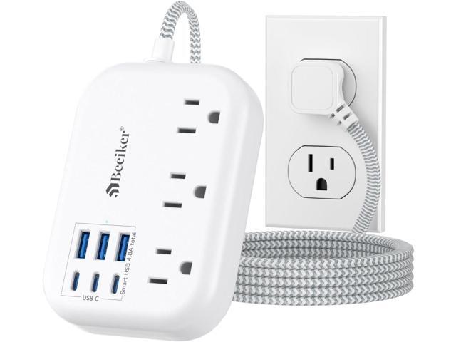 Click here for 6 USB(3 USB C) Power Strip- Travel Power Strip wit... prices