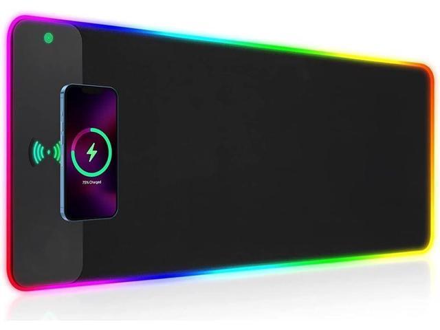 Click here for RGB Gaming Mouse Pad with Wireless Charging 15W  L... prices