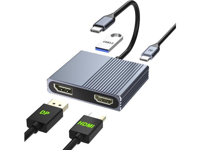 Click here for USB C to HDMI and DisplayPort Adapter  4K @60Hz Du... prices
