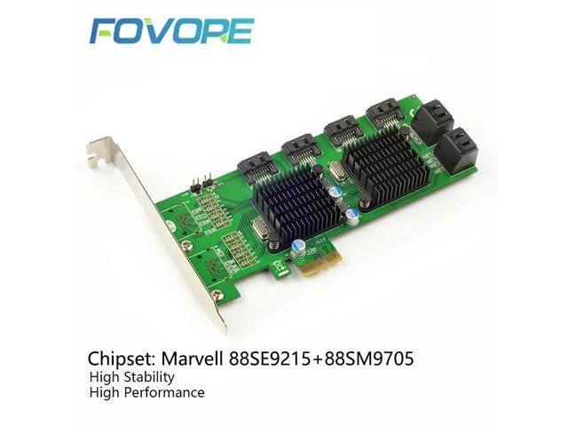 Click here for PCIe SATA Converter PCIe to SATA III 8 port Conver... prices